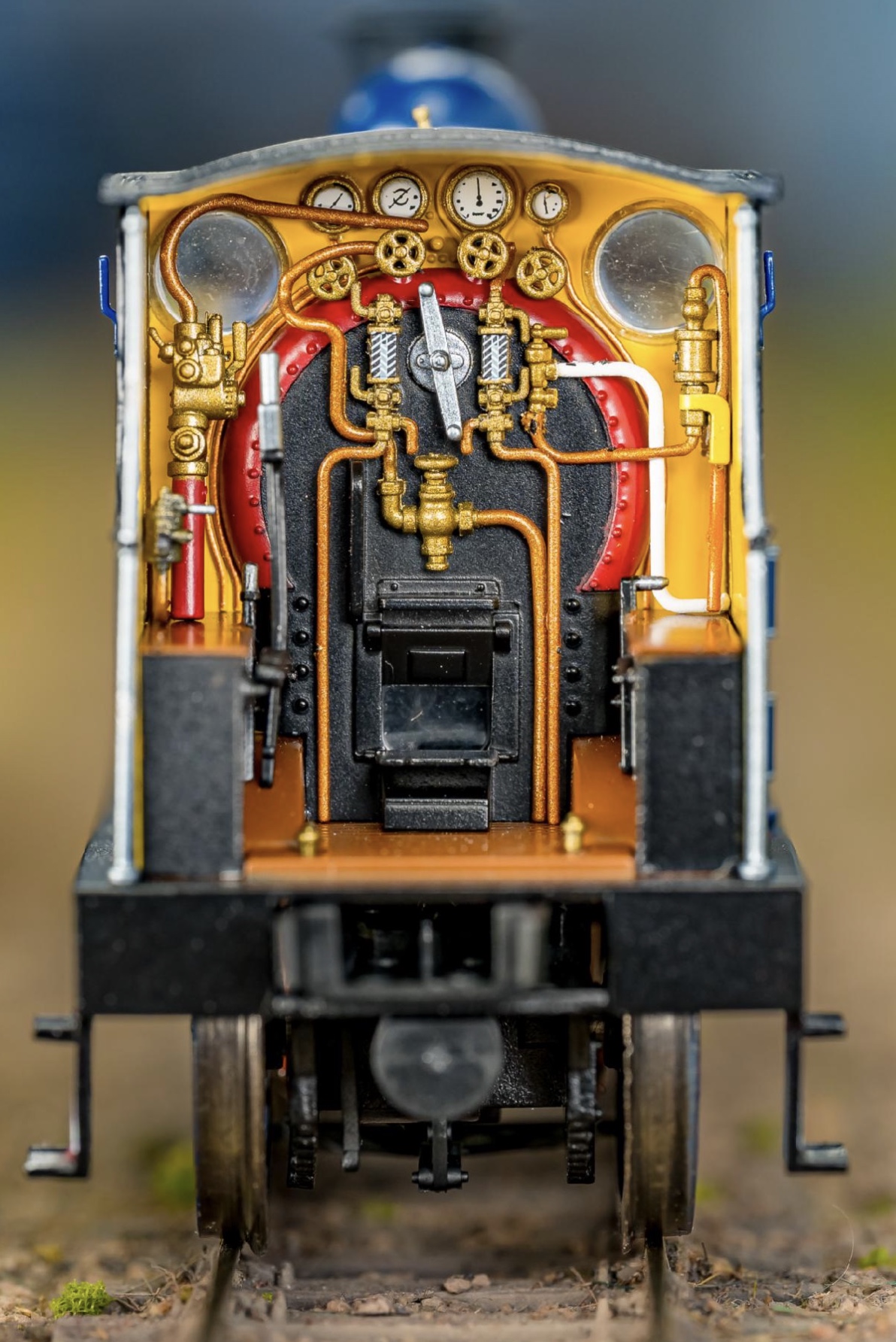The locomotive's cab details are impressive and will be further ...