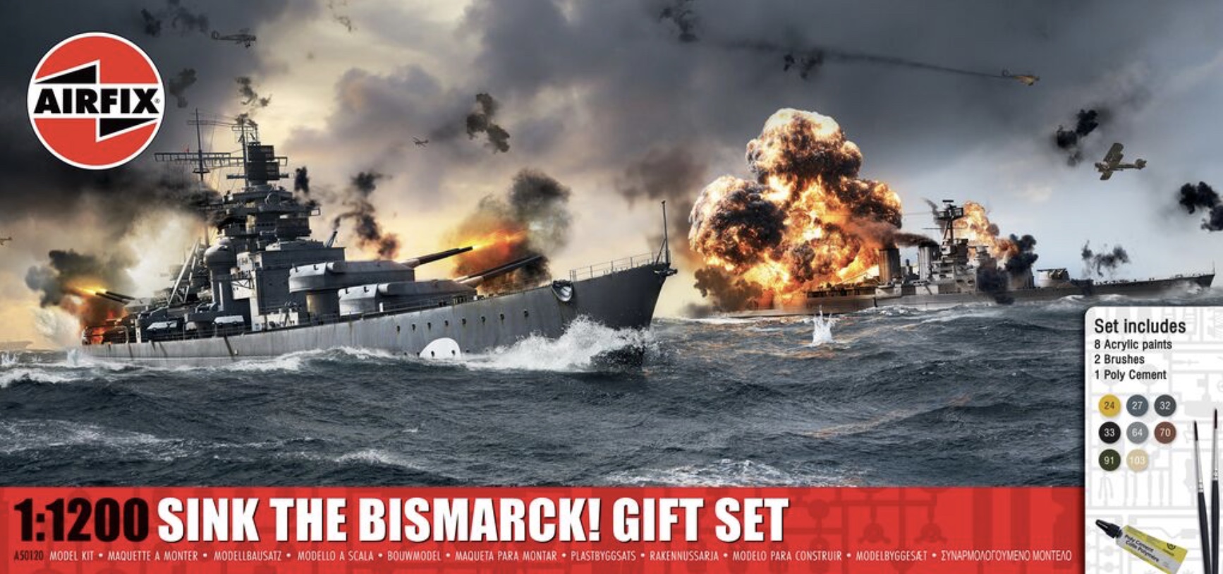 Sink the Bismarck! Gift Set – A multi-piece kit capturing one of WWII’s ...